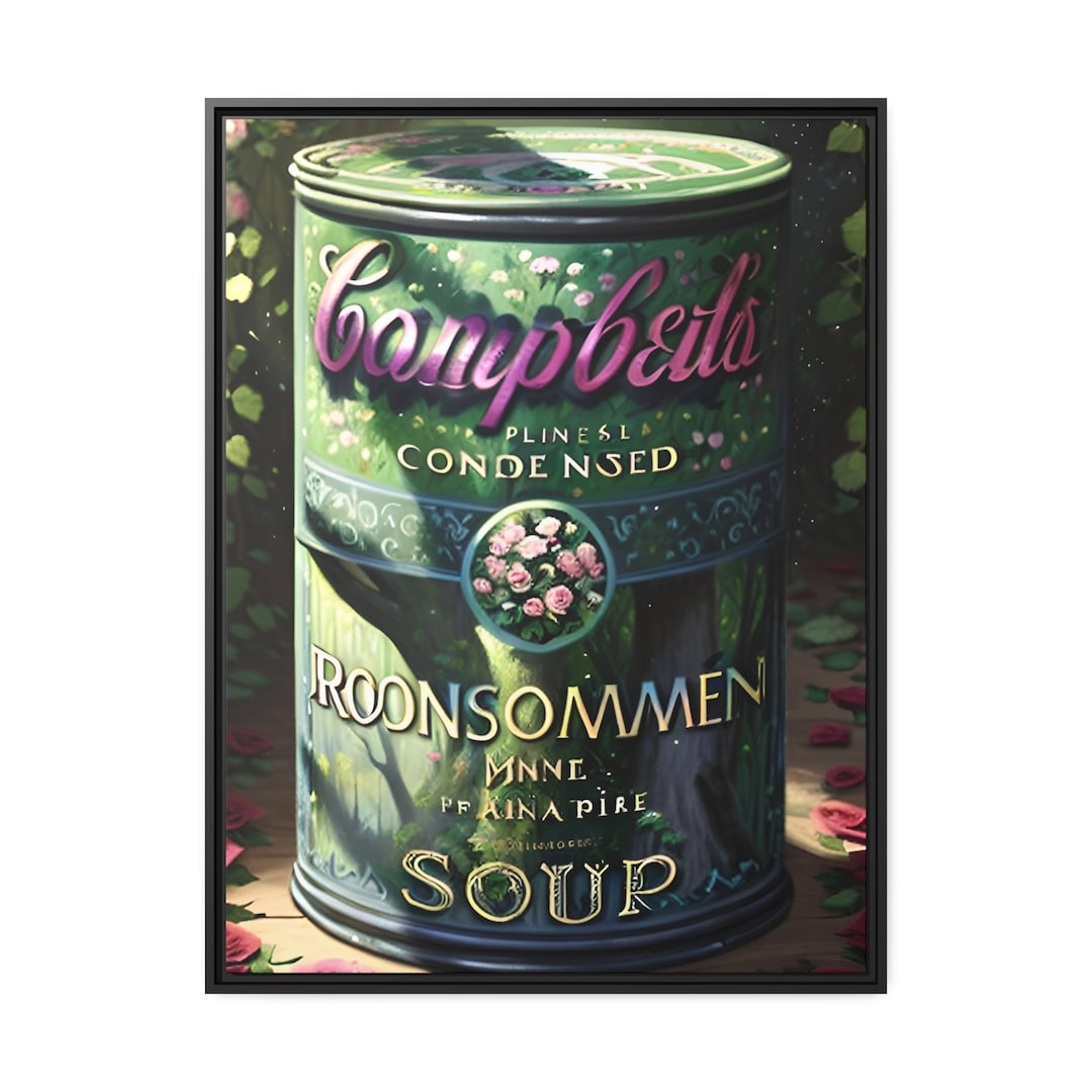 The Legendary Campbells Soup in Different Colors and Sizes Big - Etsy