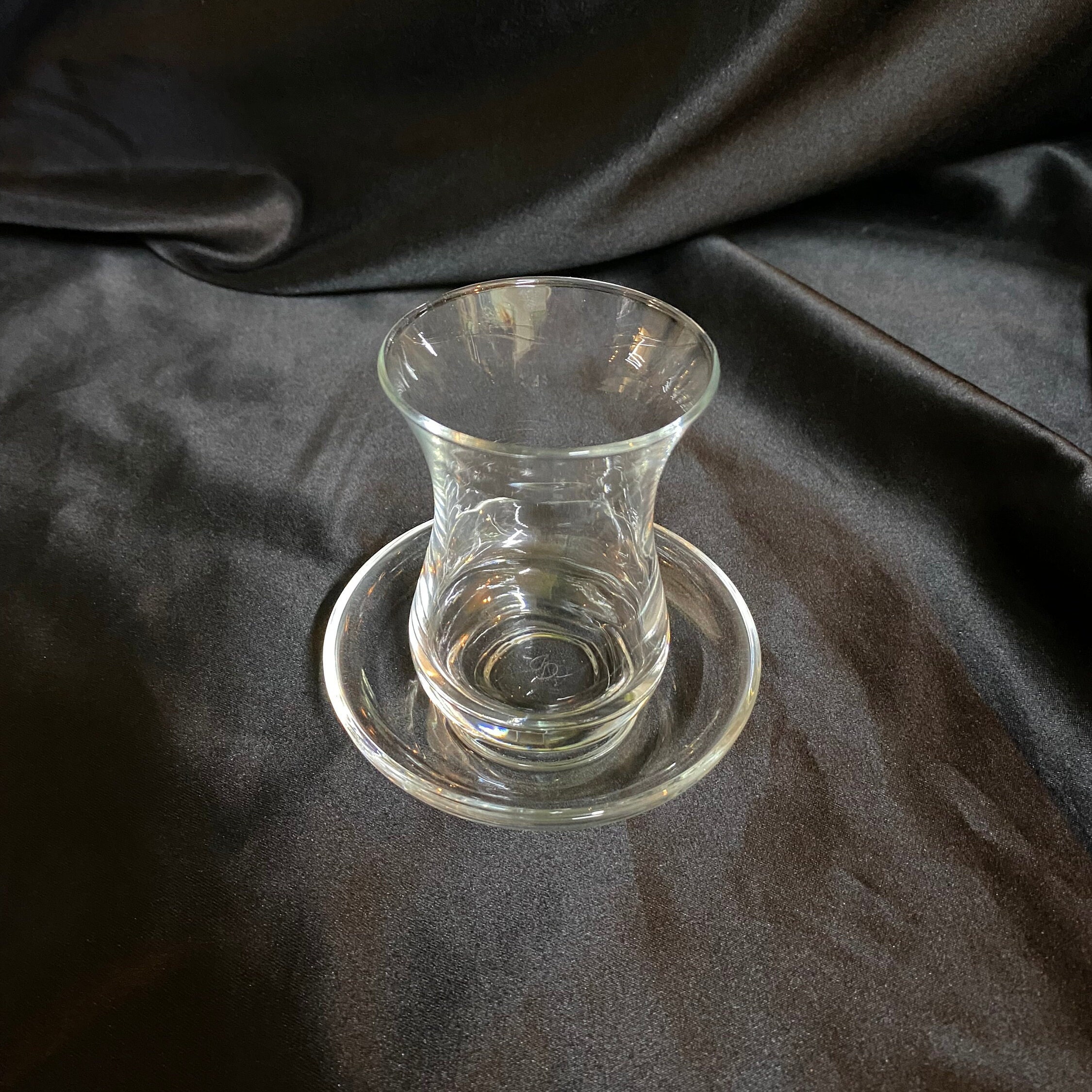Turkish Tea Set tea Cup and Saucer 12pcs / Turkish Tea Set / Clear ...