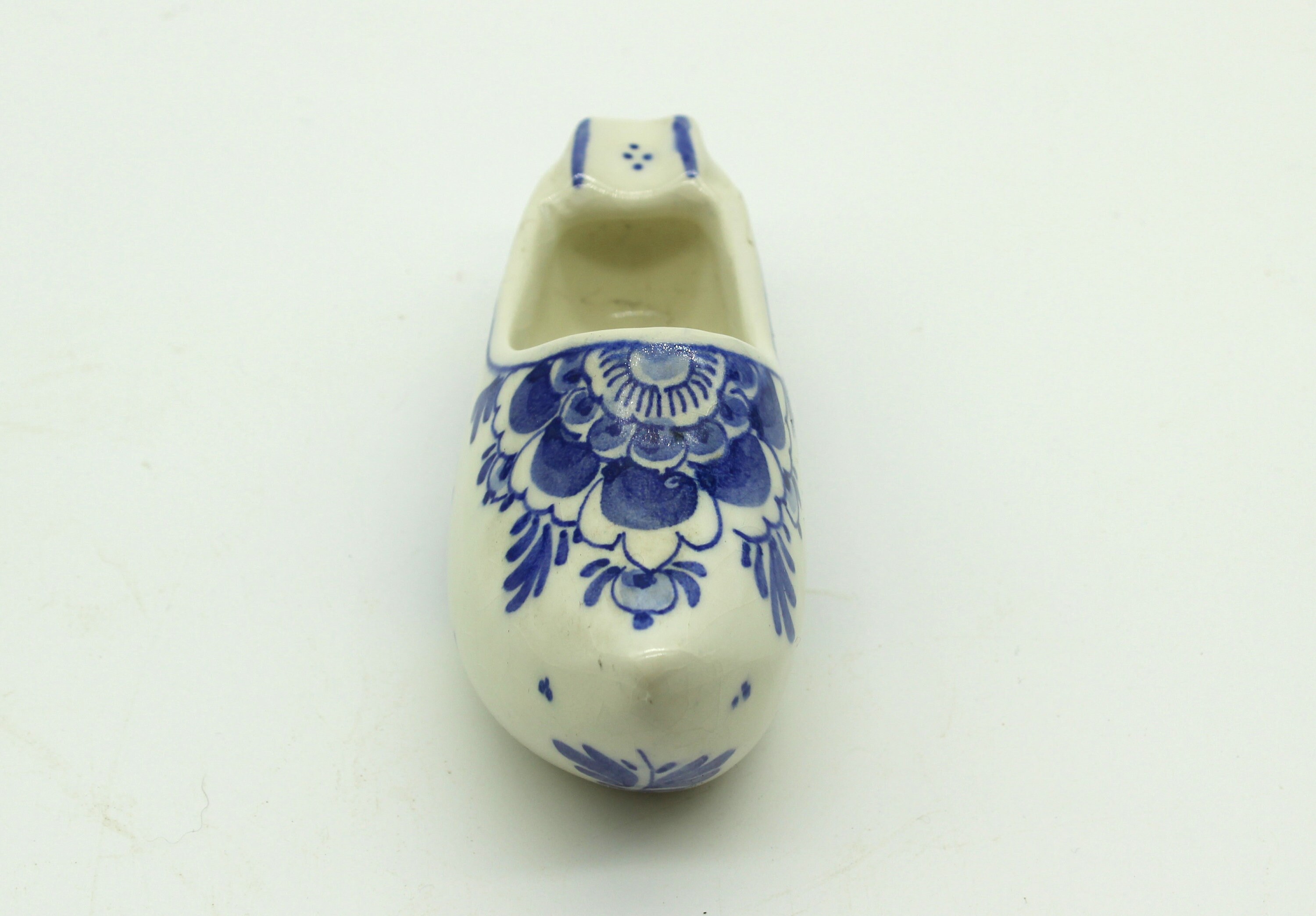 A Vintage Souvenir Dutch/delft Clog, Marked on Sole DP Dr/ H, RI, With ...