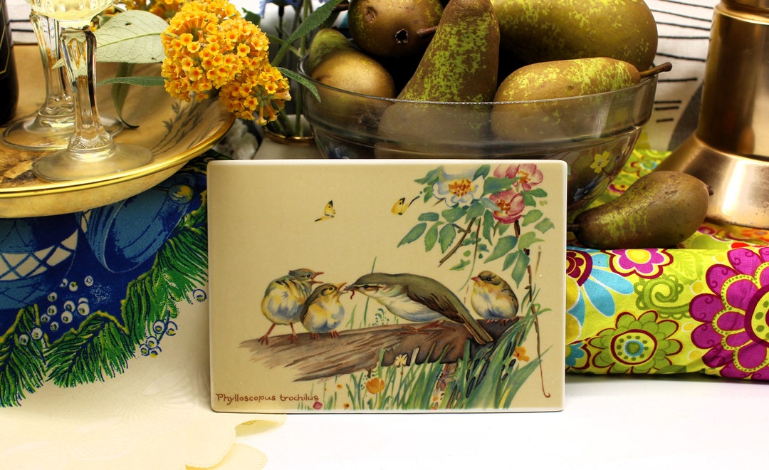 Vilbocard Ceramic Postcard Diary Edwardian Lady Edith Holden Willow ...