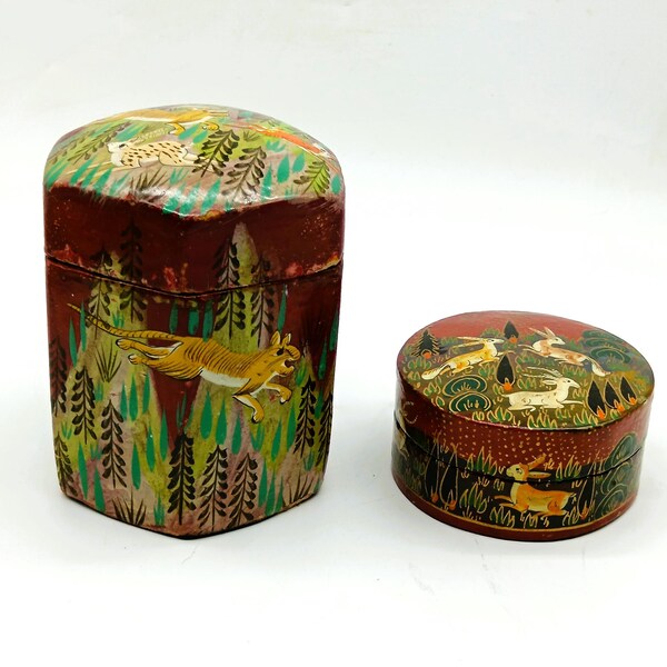 Kashmiri Trinket Box - Etsy