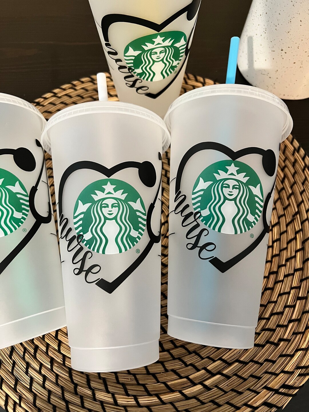 Nurse Cold Cup | Custom Cold Cup | Healthcare Starbucks 24oz Cold Cups ...