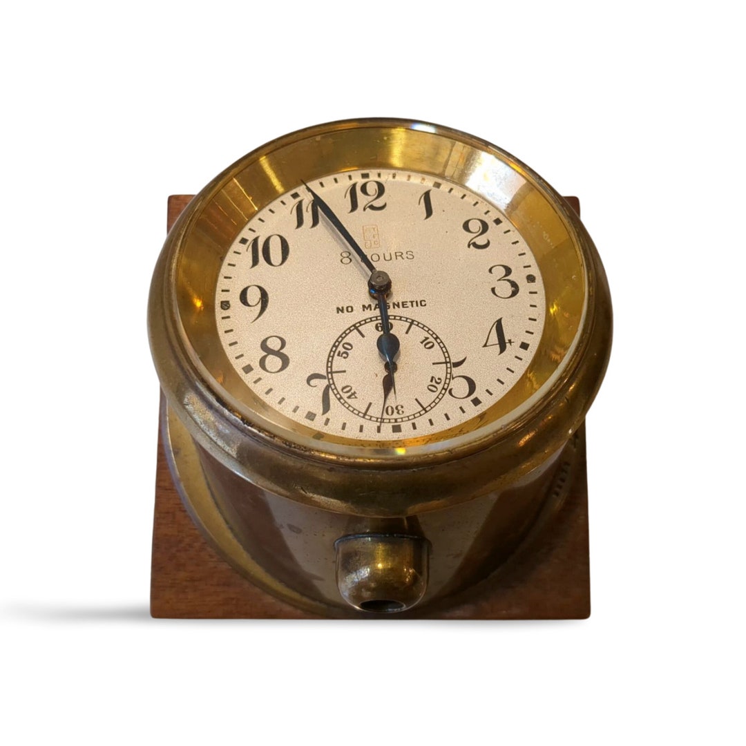 Antique Ship's Clock From 1930's - Etsy
