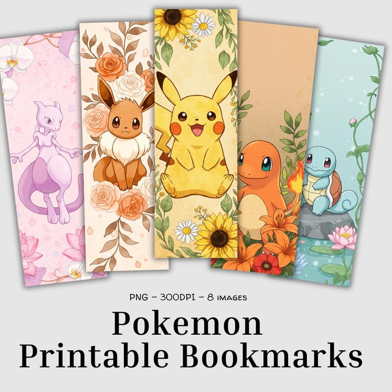 Character Bookmarks Svg - Etsy