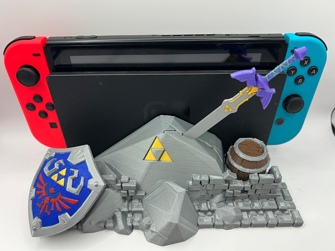 TOTK 3D Printed Nintendo Switch Dock Fan-art - Free Shipping Compatible ...