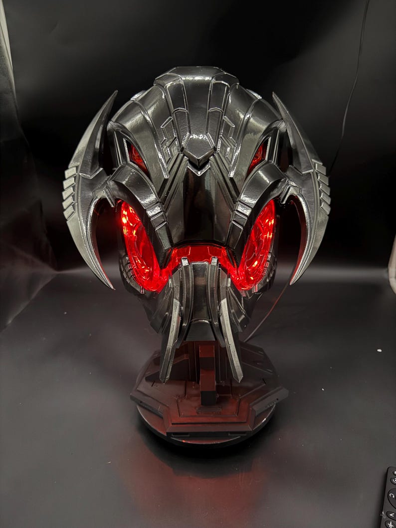 Ultron Inspired Cosplay Helmet 3D Printed Painted/raw DIY - Etsy Australia