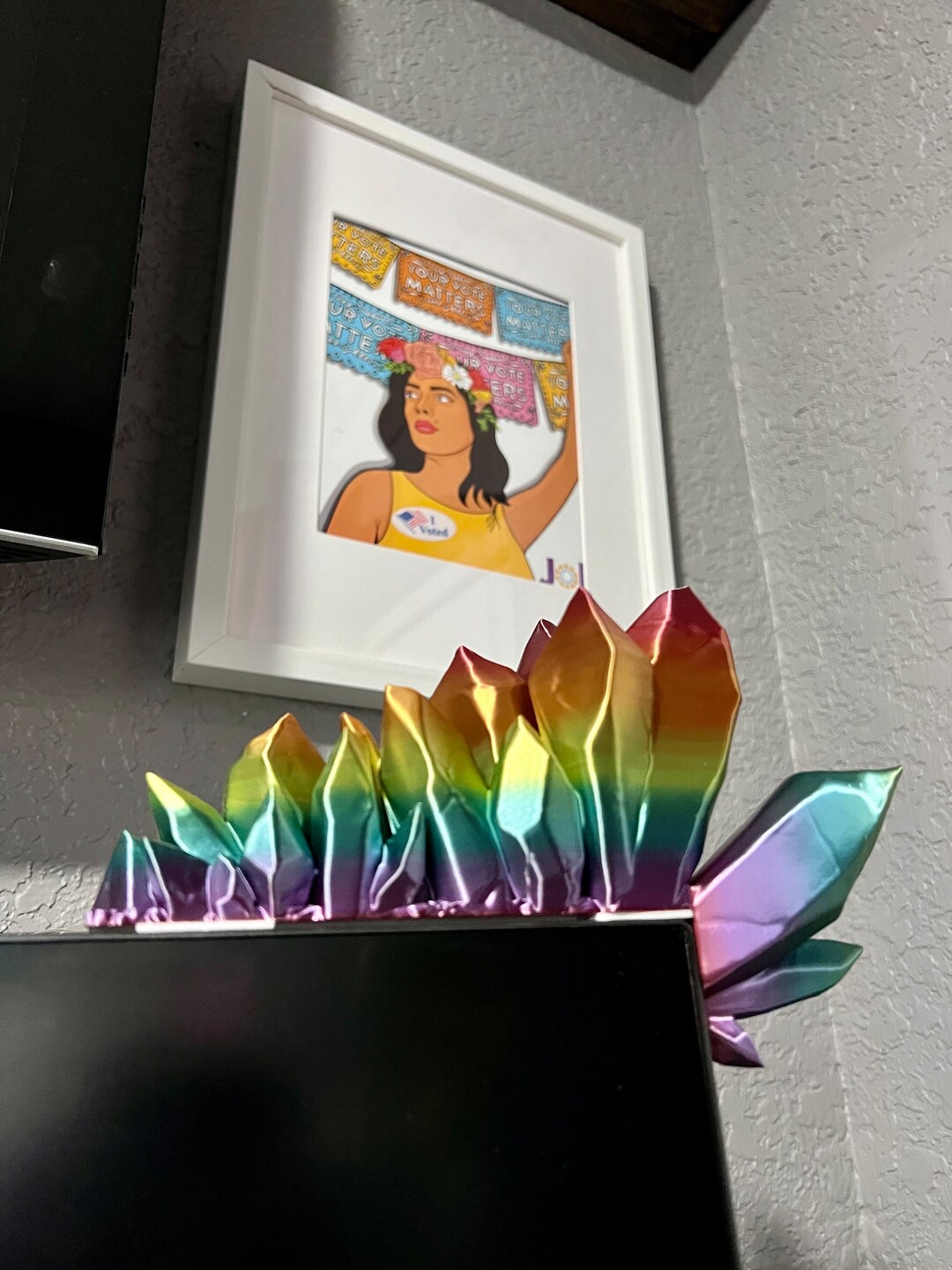 Crystal Display Corners X 2 | FREE SHIPPING - Etsy