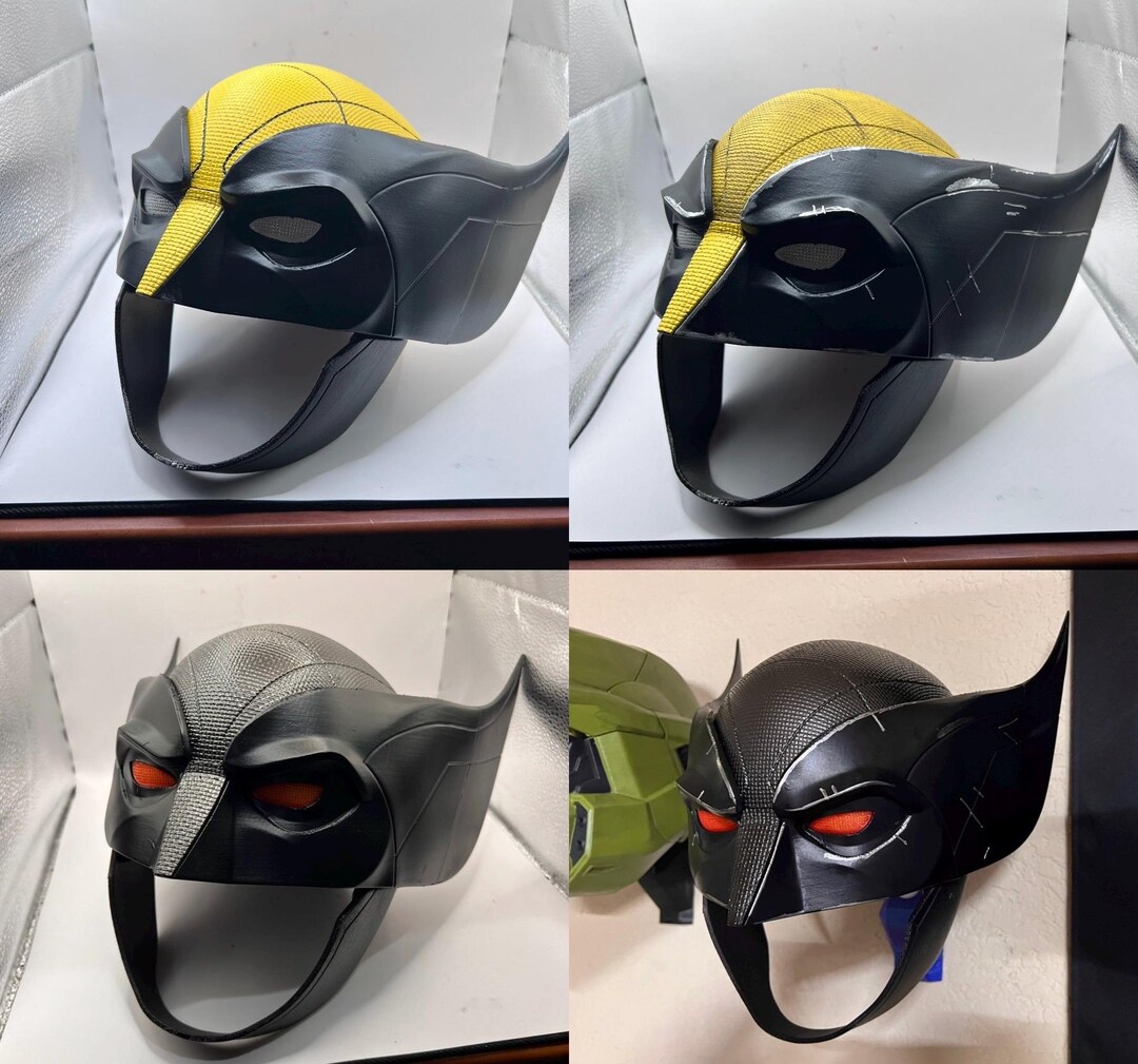 Wolverine-inspired Wearable Cosplay Cowl Free Shipping - Etsy