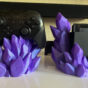 Console Controller Crystal Stand 3D Printed Model by Holoprop - Etsy