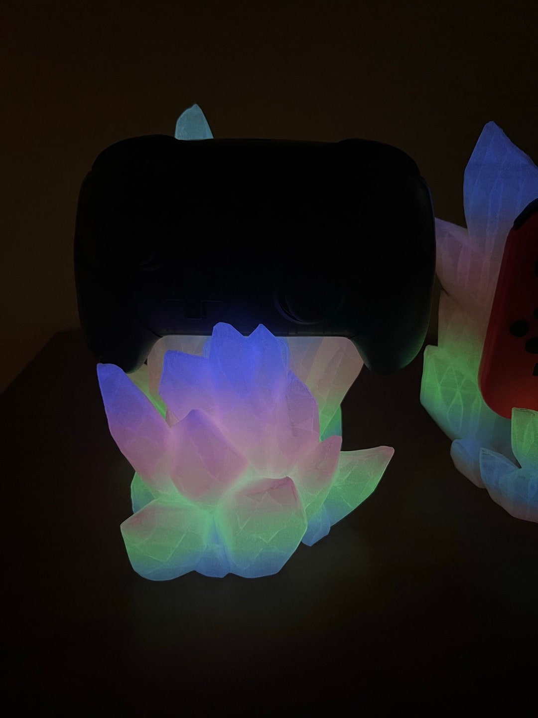 Console Controller Crystal Stand 3D Printed Model by Holoprop - Etsy