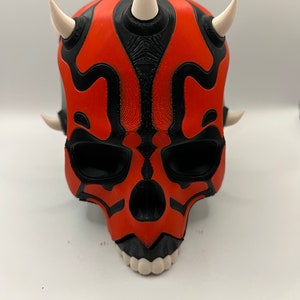Darth Maul Skull Inspired Storage 3D Printed Inspired Fan Art - Etsy