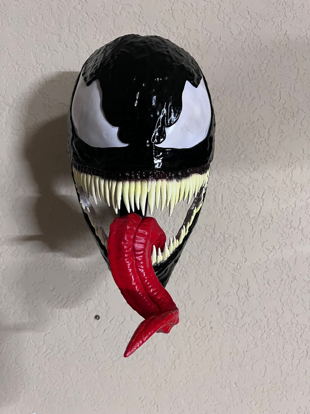 Venom Mask/helmet Display Piece 3D Printed Painted Fan Art - Etsy