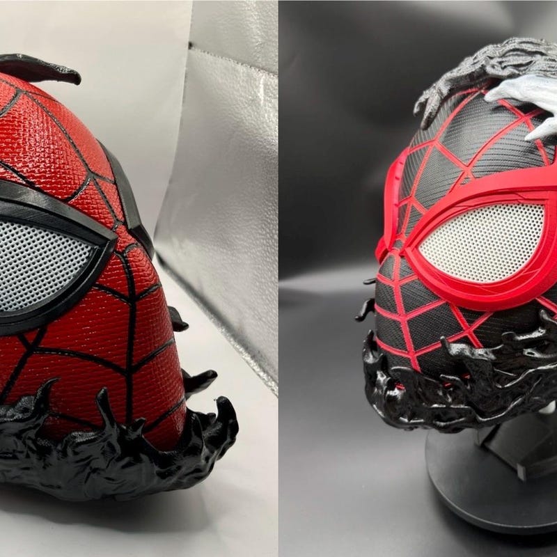 Miles Morales Mask - Etsy