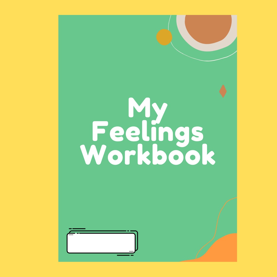 My Feelings Workbook: A Self-regulation Workbook for Kids //school ...