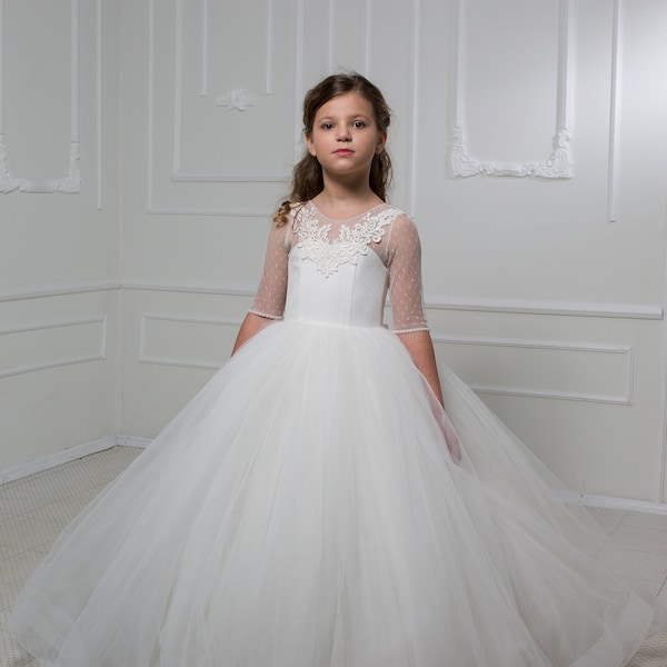 1st Communion Dress - Etsy