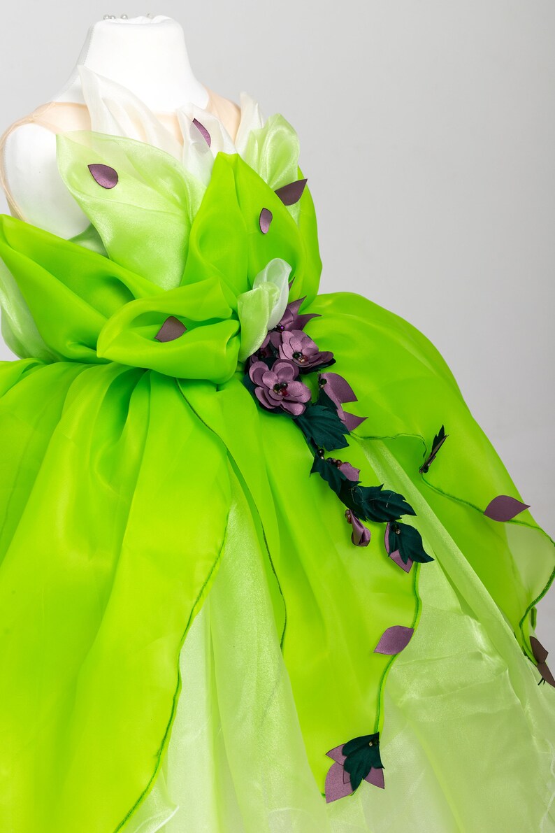 Princess Tiana Dress Tiana Costume for Birthday Custom - Etsy