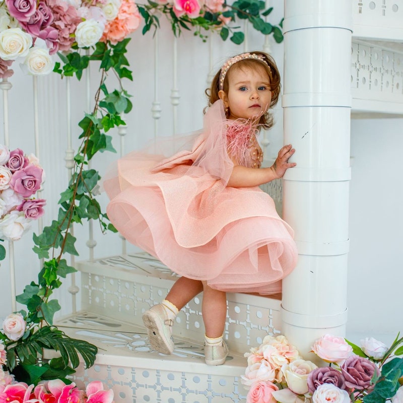 Corset Lace Peach Dress - Etsy