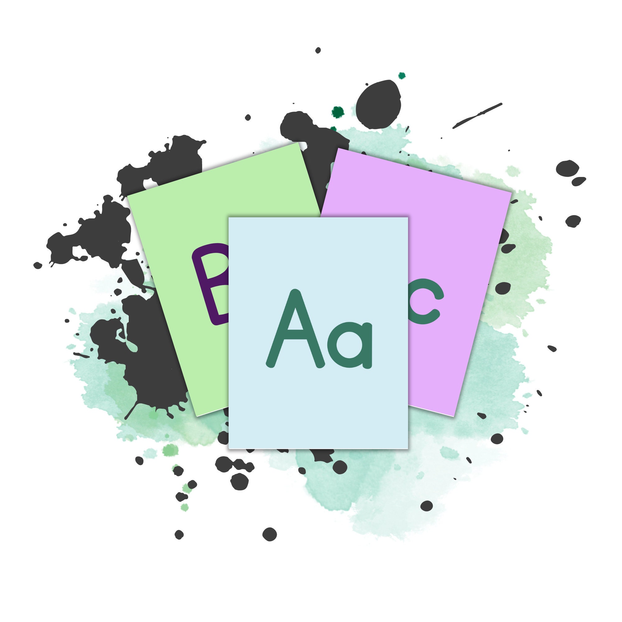 Printable Classroom Letters in Pastels - Etsy