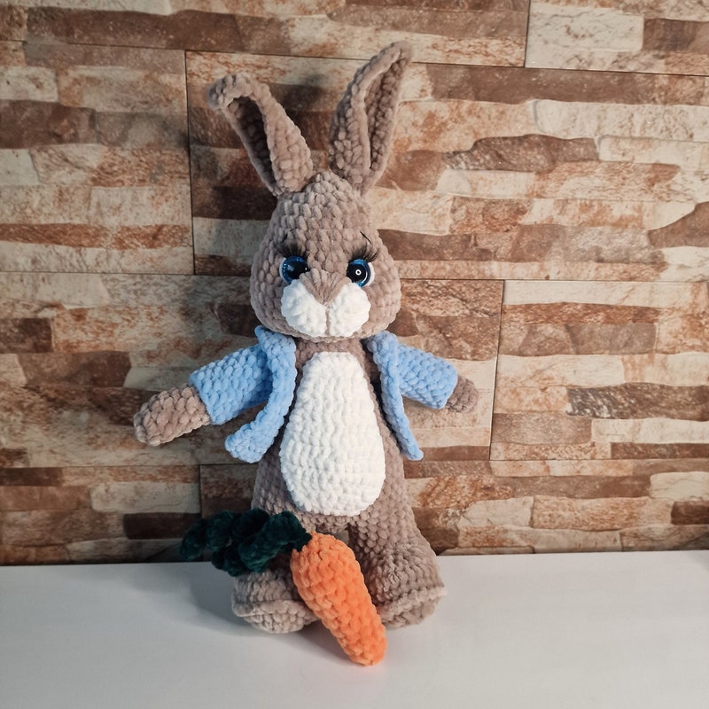 Crochet Bunny Toy - Etsy