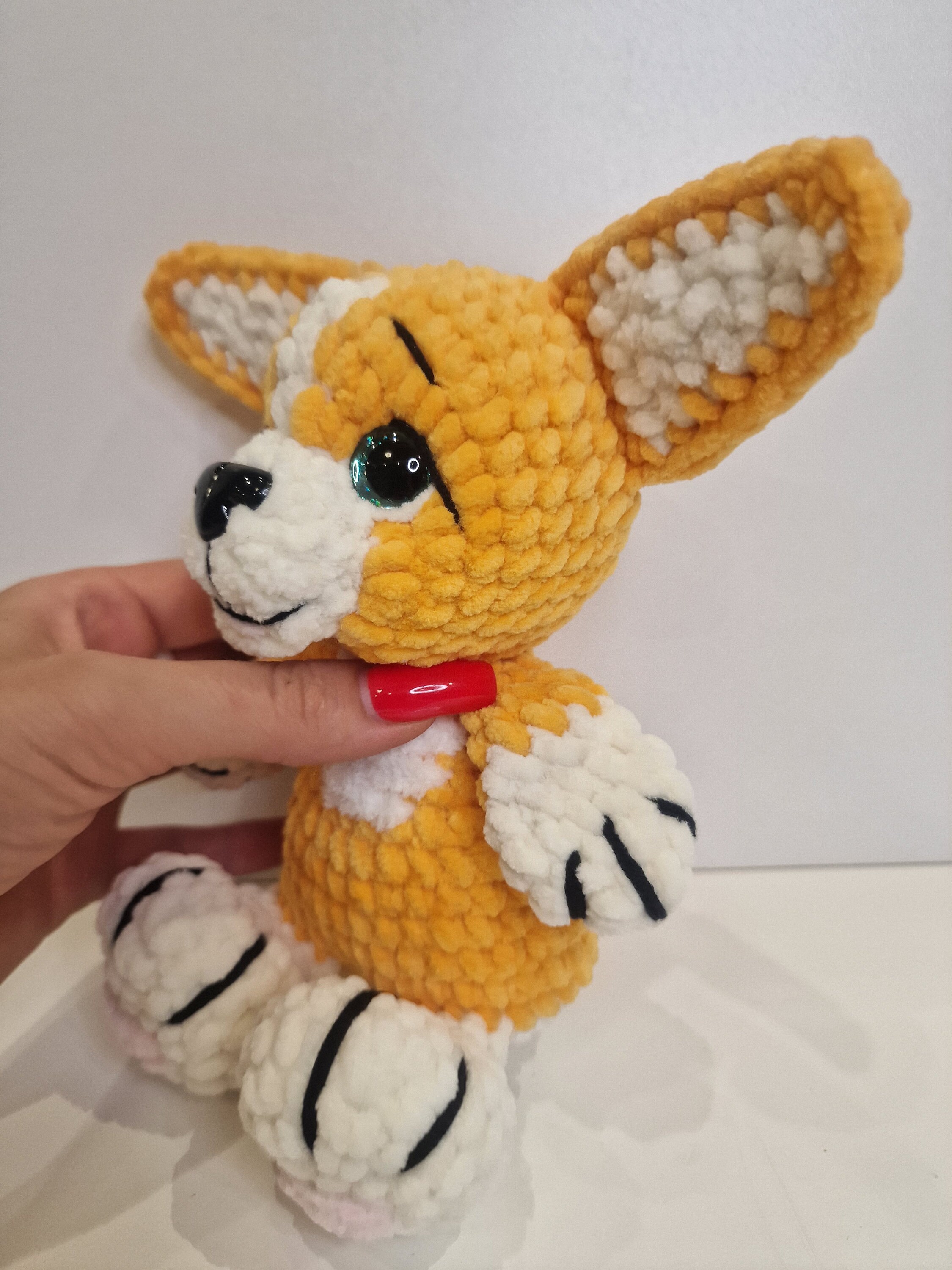 Corgi Stuffed Plush Cute Stuffed Animals Dog Corgi Dog - Etsy