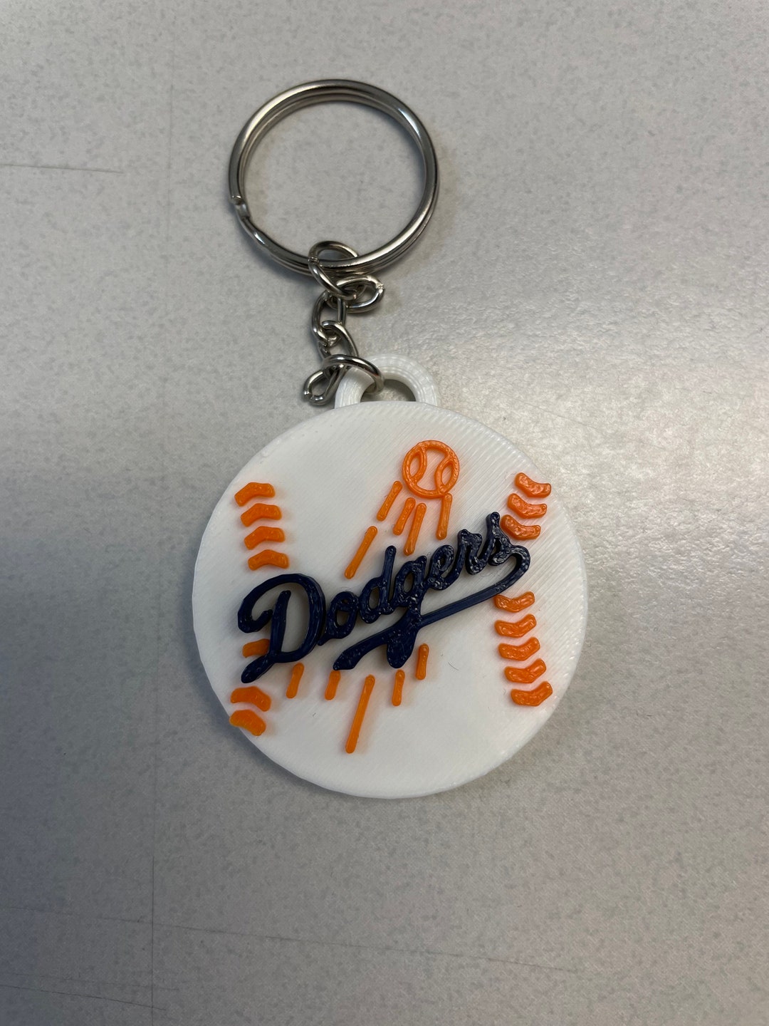 LA Dodgers Keychain - Etsy