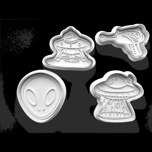 Alien Cookie Cutter - Etsy