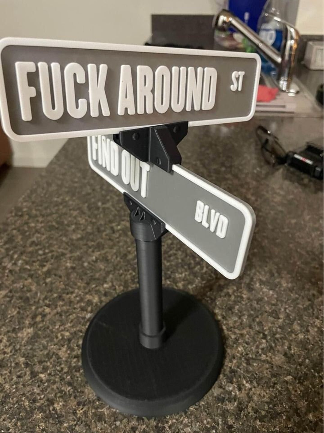F-around Find Out Desktop Sign - Etsy