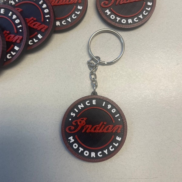 Motorcycle Keychain - Etsy