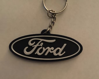 3d Printed Ford Keychain - Etsy