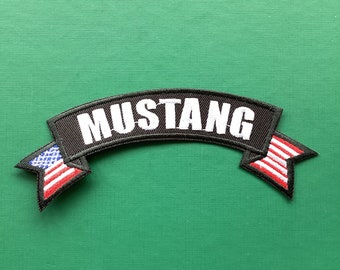 Classic Mustang Patch - Etsy