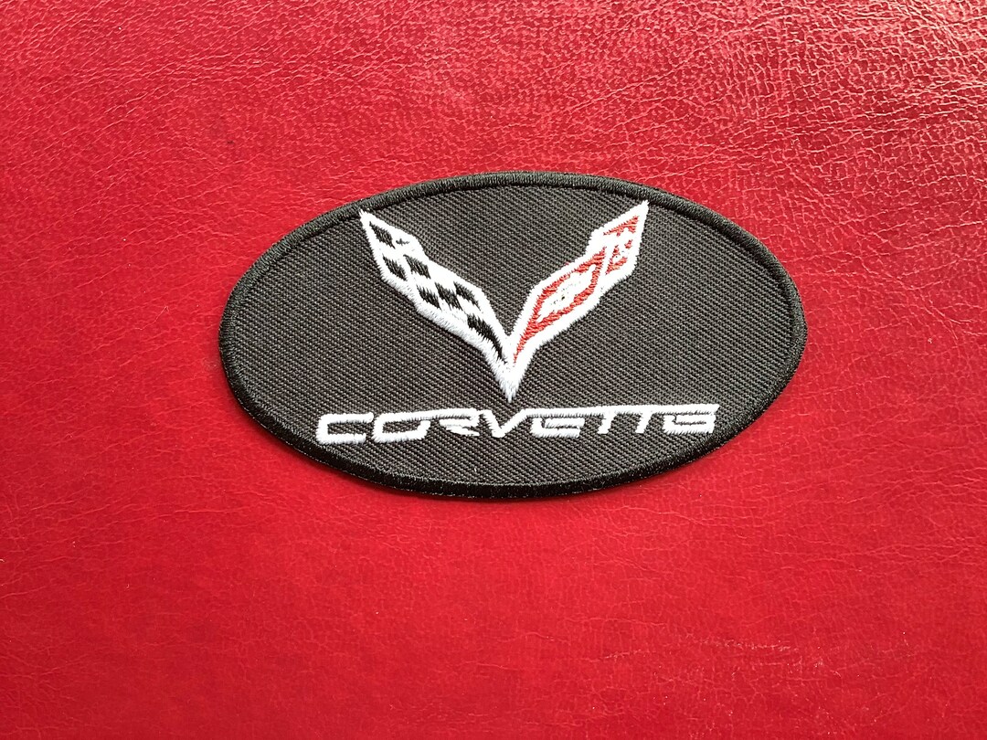 Corvette American Muscle V8 Classic Car Embroidered Patch - Etsy