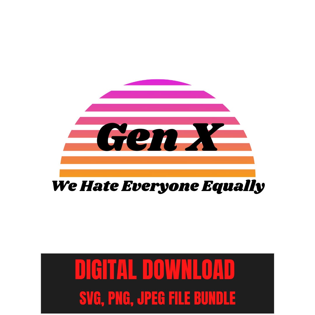 Gen X Digital Design - Etsy