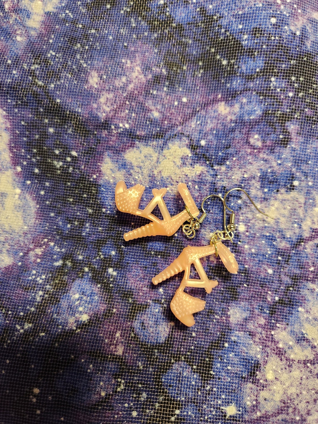 Fancy Ankle Strap Peep Toe Platform Doll Shoe Earrings - Etsy
