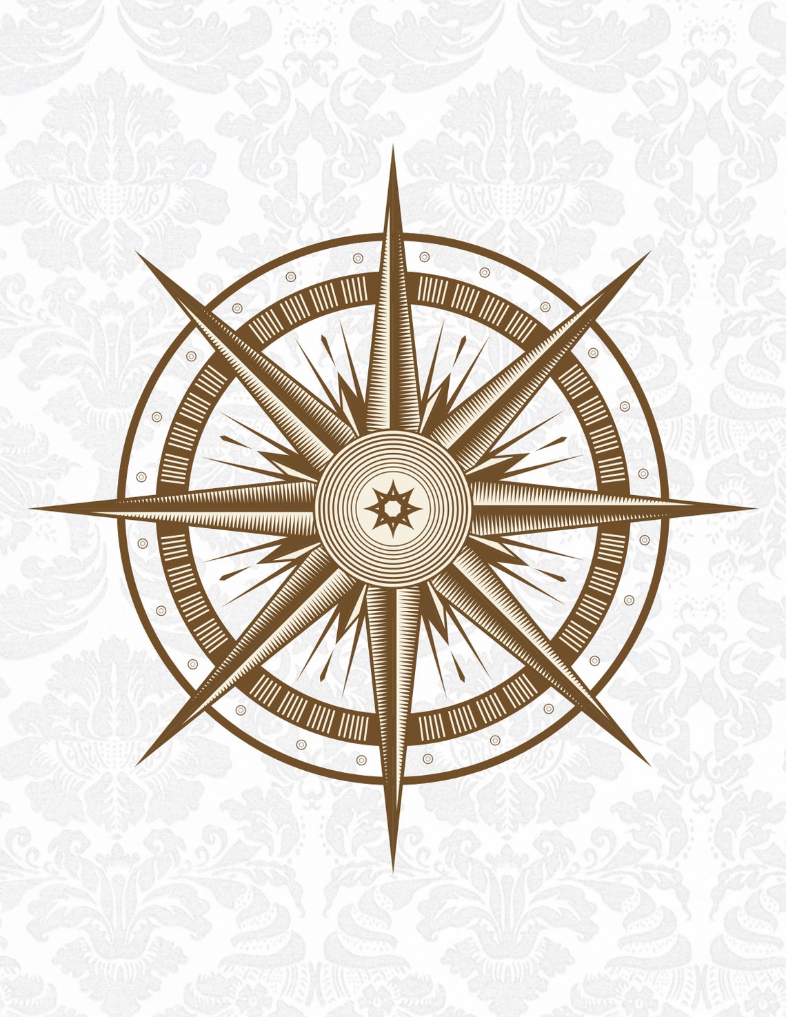 Compass Svg, Compass Rose Svg, Compass Clipart Svg, Nautical Compass ...