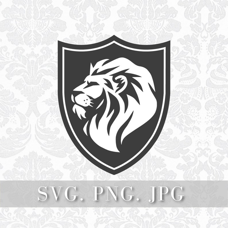 Lion Face Svg, Lion Crest Svg, Lion Head Svg, Lion Svg, Lion King Svg ...