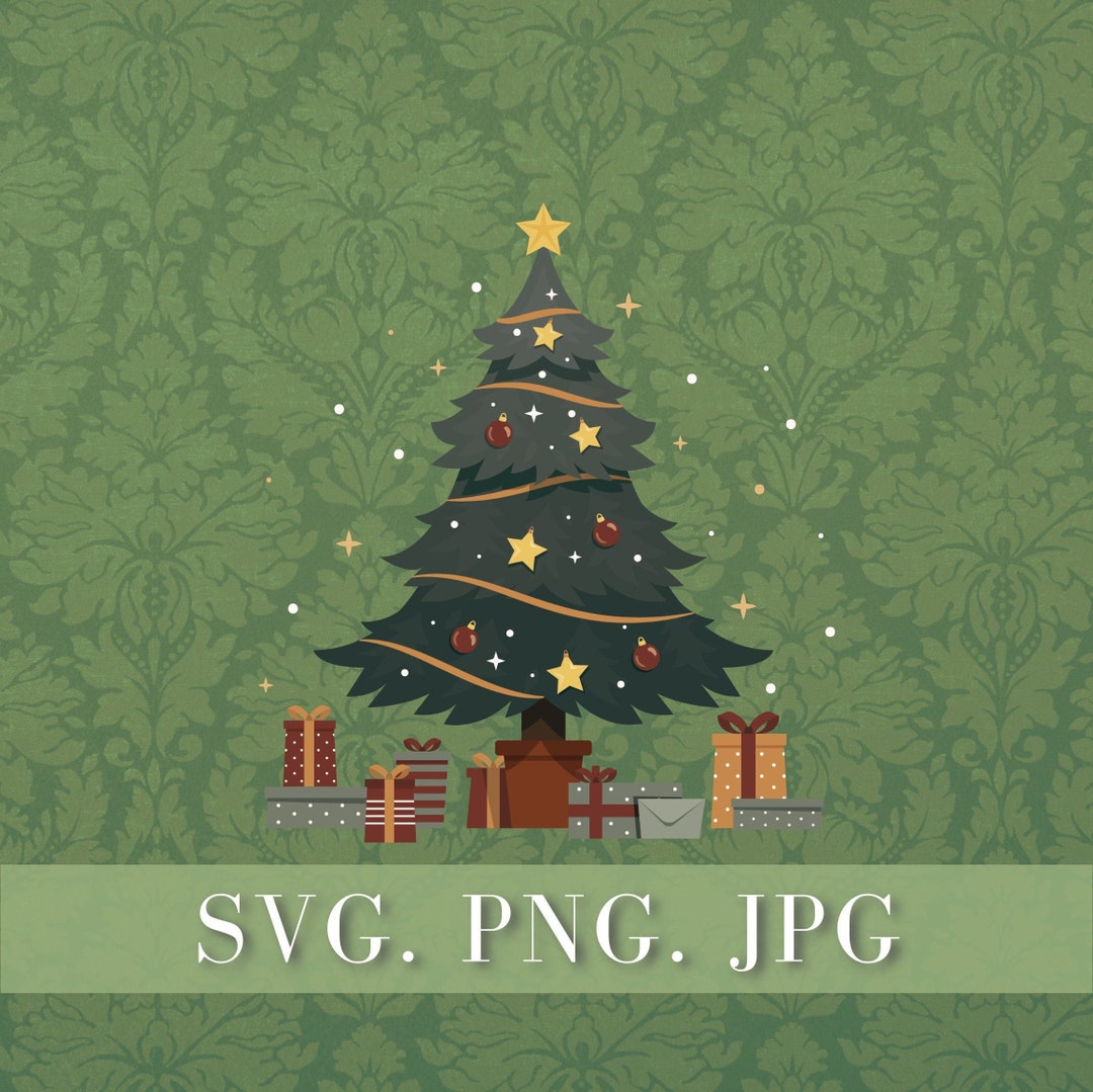 Christmas Tree Svg Christmas Svg Christmas Presents Svg - Etsy