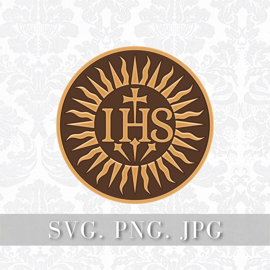 IHS Svg, Religious Svg, Christian SVG, Jesus Svg, Bible Verse Svg ...