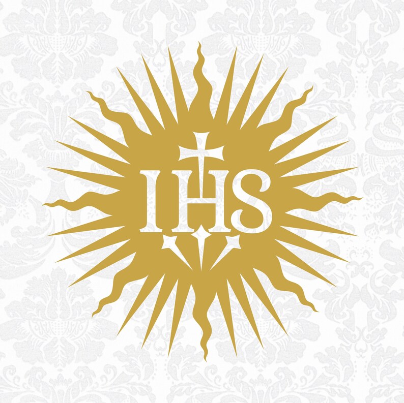 IHS Svg religioso Svg cristiano SVG Jesús Svg versículo - Etsy México