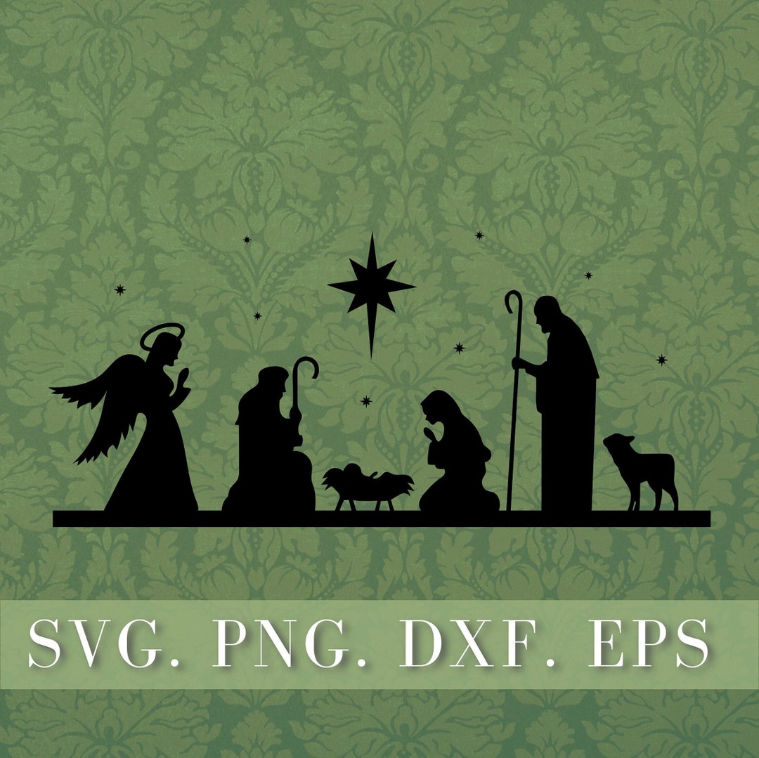 Crib Svg, Png, Jpg Direct Digital Download, Christmas Svg, Christmas T ...