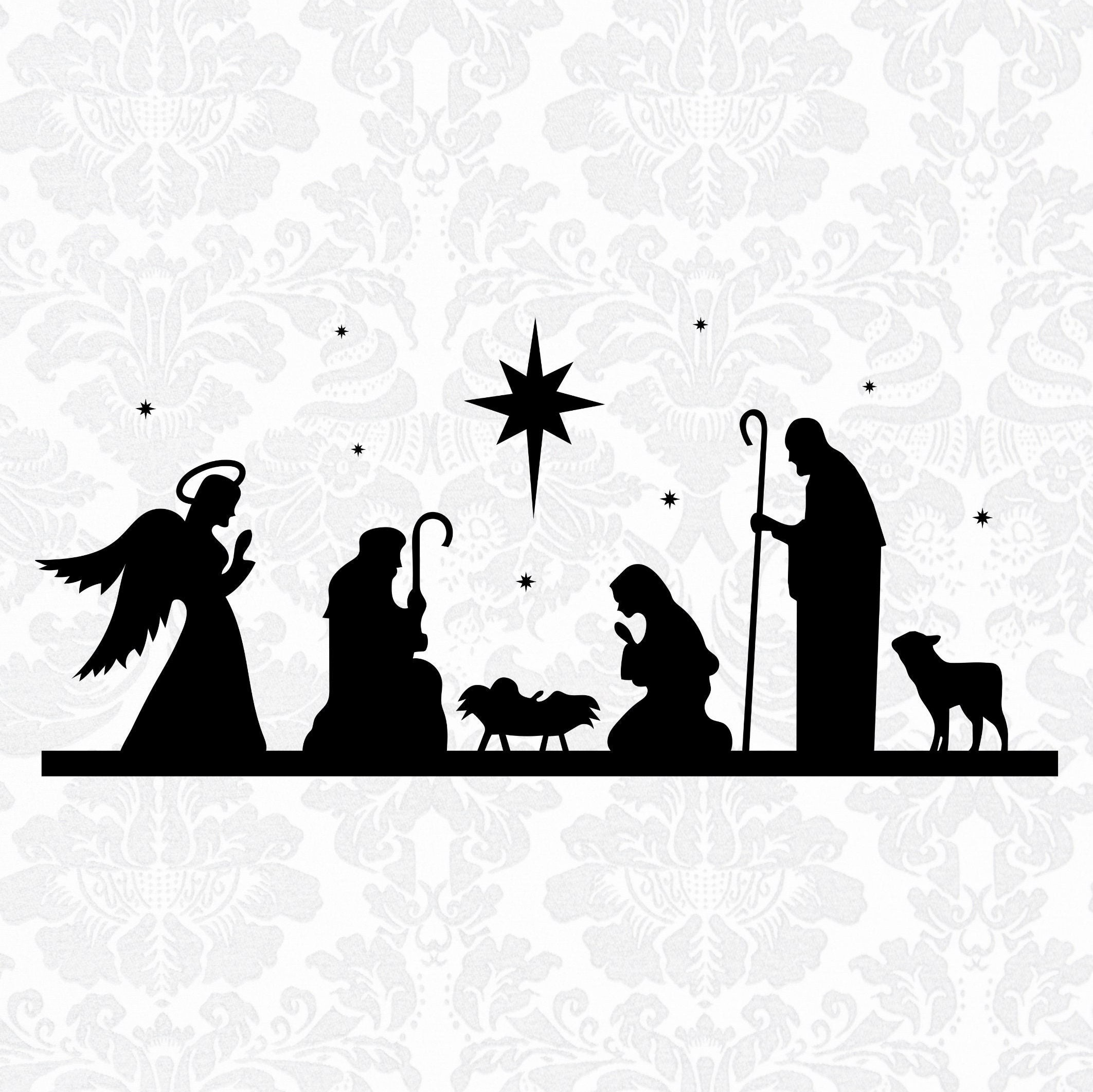 Crib Svg, Png, Jpg Direct Digital Download, Christmas Svg, Christmas T ...