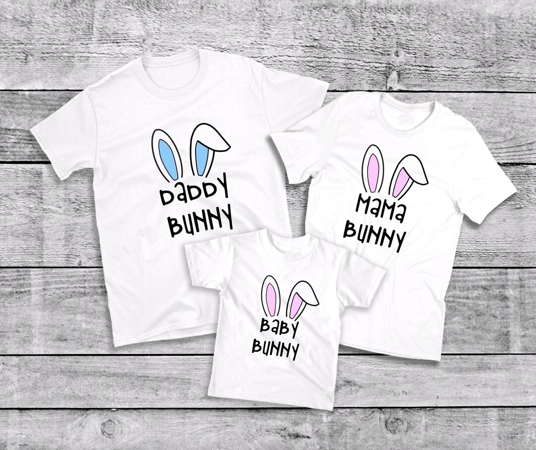 Bunny Family Shirts, Bunny Shirts, Family Matching T-shirts, Family ...