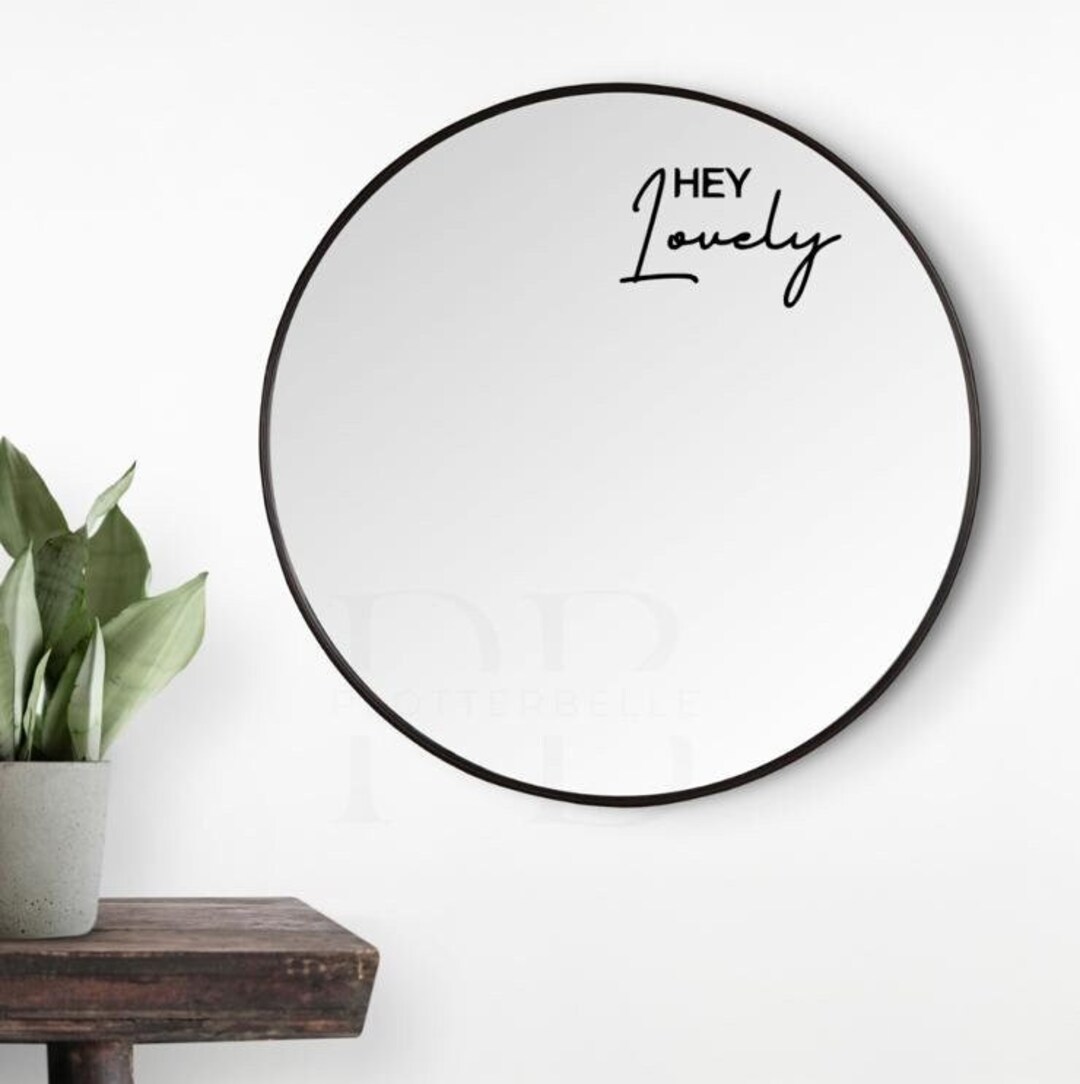 Mirror Stickers, Decorative Stickers, Hey Lovely, Decorative Stickers ...