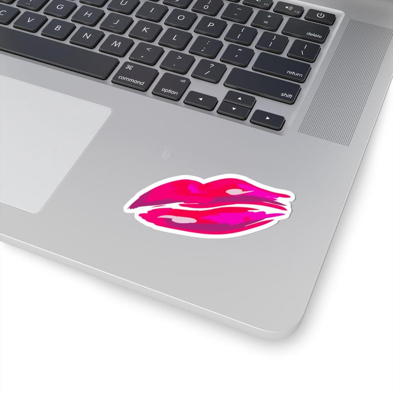 Stickers: Smooch Kiss Decals for Planner, Laptop, Scrapbook, Journal ...