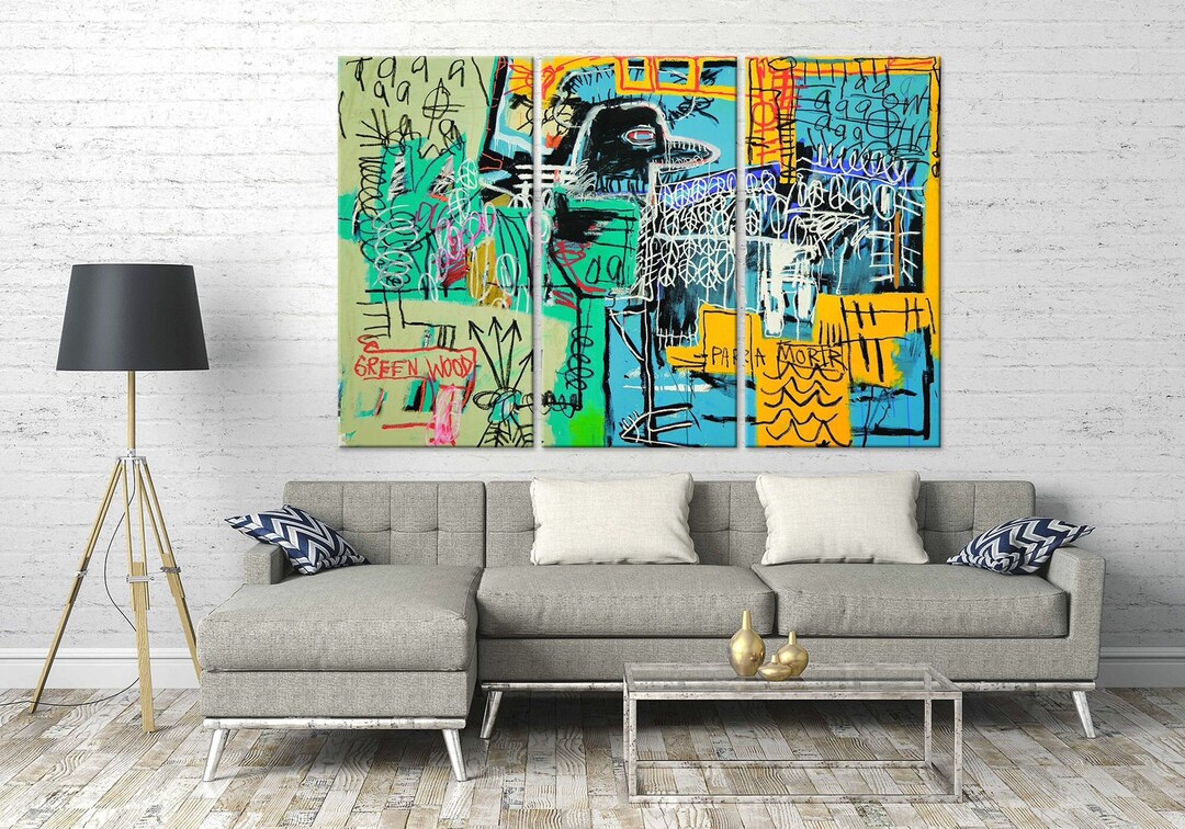 Graffiti Wall Art Pop Art Print Room Decor Grand Artwork Office Decor ...