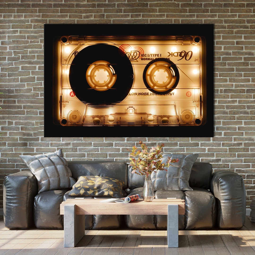 Tape 90s Music Wall Art Music Tape Tape Print 90s Wall Art Music Print ...