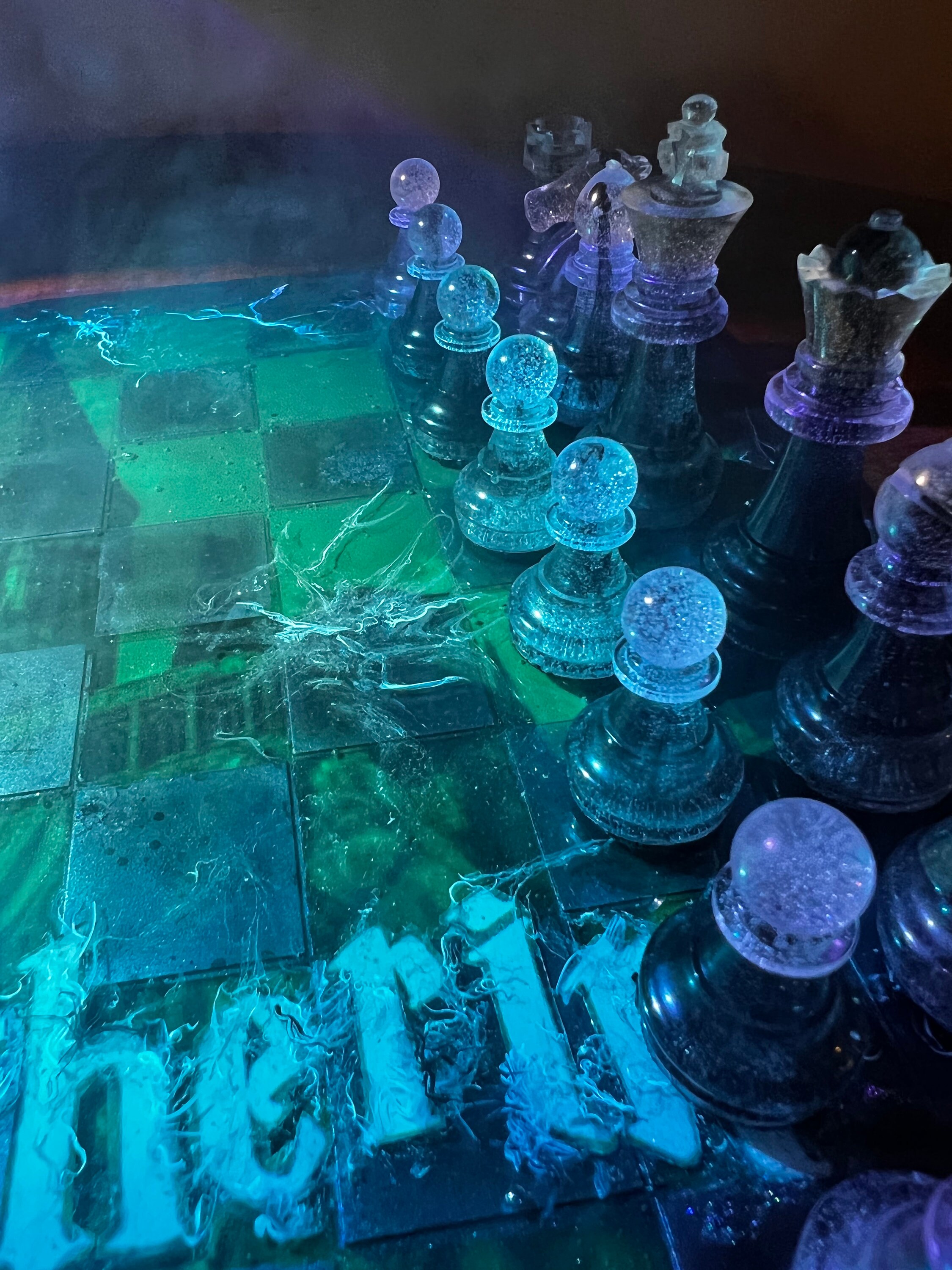 Made to Order Custom Resin Chess Set - Etsy
