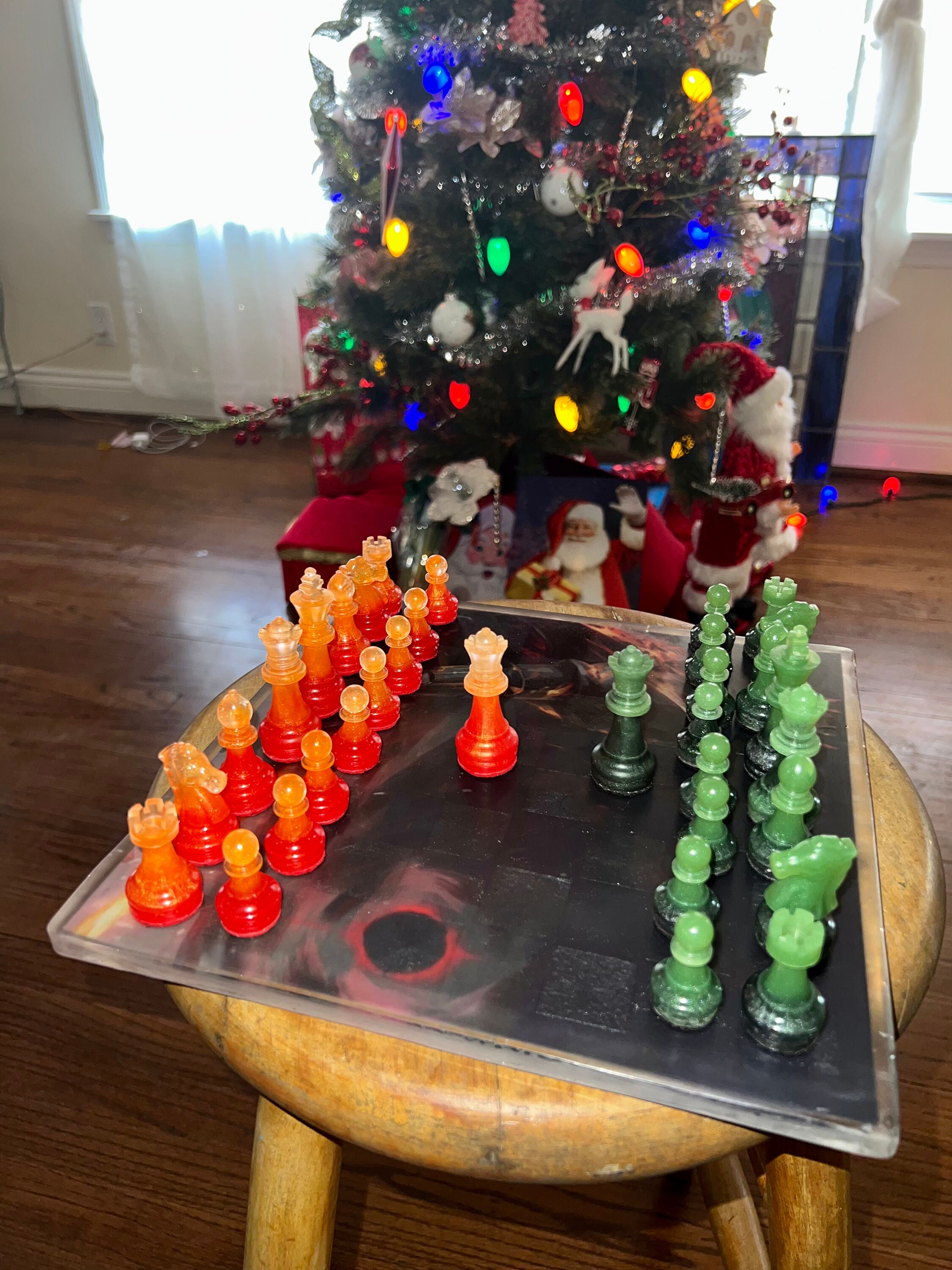 Made to Order Custom Resin Chess Set - Etsy