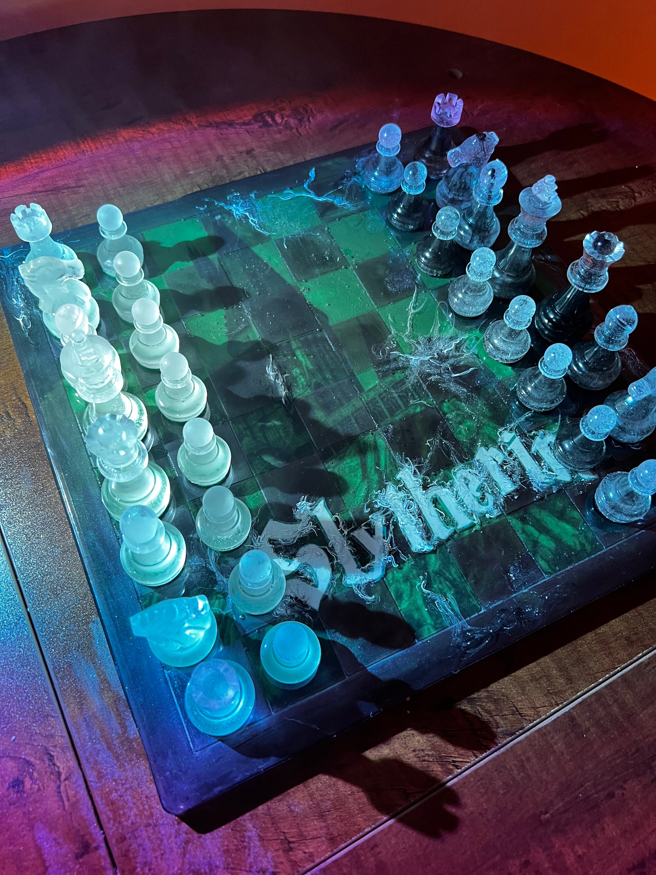 Made to Order Custom Resin Chess Set - Etsy
