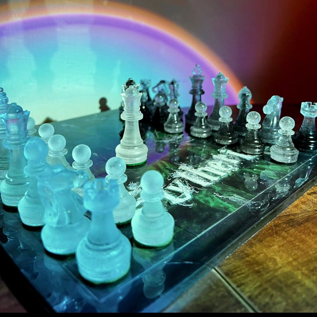 Made to Order Custom Resin Chess Set - Etsy