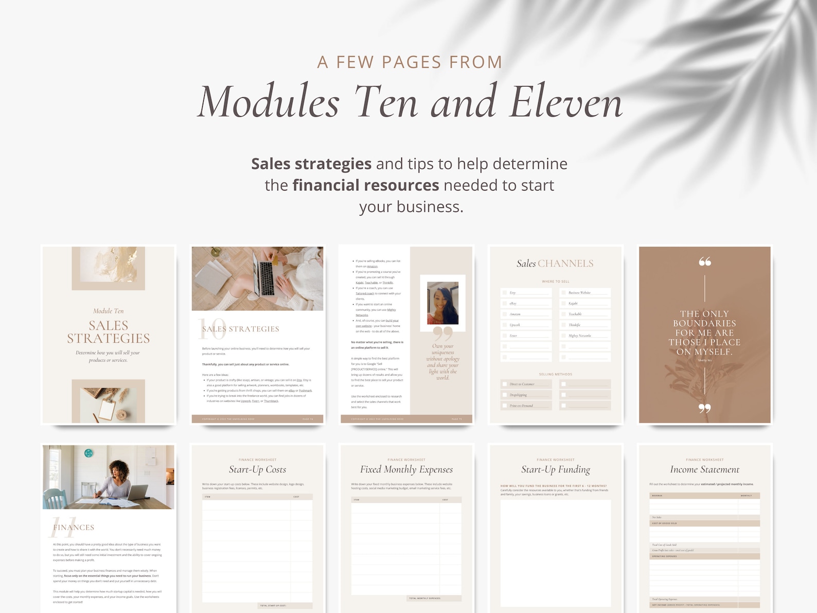Start a Business Workbook | Business Startup Toolkit | Digital Business ...
